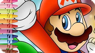 Play Mario Coloring game online for free | 4GameGround.com