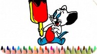 Play Back To School: Mouse Coloring game online for free | 4GameGround.com