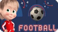 Play Masha And The Bear Football game online for free | 4GameGround.com