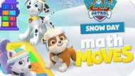 Play Paw Patrol Snow Day Math Moves game online for free | 4GameGround.com