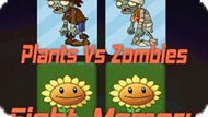 Play Plants Vs Zombies Fight Memory game online for free | 4GameGround.com