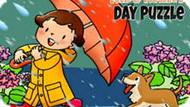 Play Kids Rainy Day Puzzle game online for free | 4GameGround.com