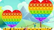 Play Hearts Popping game online for free | 4GameGround.com