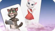 Play My Talking Tom Memory Card Match game online for free ...