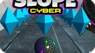Play Slope Cyber game online for free | 4GameGround.com