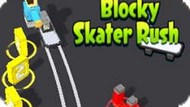 Play Blocky Skater Rush game online for free | 4GameGround.com
