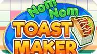Play Nom Nom Toast Maker game online for free | 4GameGround.com