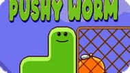 Play Pushy Worm game online for free | 4GameGround.com