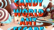 Play Candy World Ant Escape game online for free | 4GameGround.com