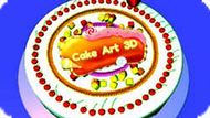 Play Cake Art 3D game online for free | 4GameGround.com