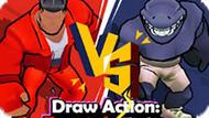 Play Draw Action: Freestyle Fight game online for free | 4GameGround.com