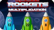 Play Math Rockets Multiplication game online for free | 4GameGround.com