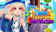 Play Tropical Vacation Destination game online for free | 4GameGround.com