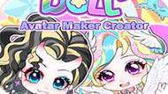 Play Doll Avatar Maker Creator game online for free | 4GameGround.com