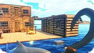 Play Sea Survival On Raft game online for free | 4GameGround.com