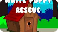 Play White Puppy Rescue game online for free | 4GameGround.com