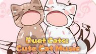 Play Duet Cats: Cute Cat Music New Year game online for free ...
