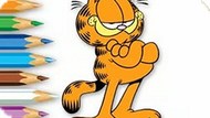 Play Coloring Book: Garfield Hamburger game online for free ...