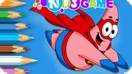 Play Coloring Book: Super Patrick Star game online for free | 4GameGround.com