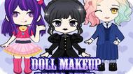 Play Doll Makeup Dress Asmr game online for free | 4GameGround.com