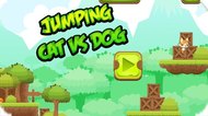 Play Jumping Cat Vs Dog game online for free | 4GameGround.com