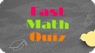 Play Fast Math Quiz game online for free | 4GameGround.com