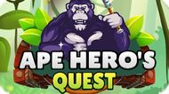 Play Ape Hero’s Quest game online for free | 4GameGround.com