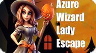 Play Azure Wizard Lady Escape game online for free | 4GameGround.com