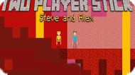Play Two Player Stick Steve And Alex game online for free | 4GameGround.com