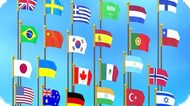 Play Flag Puzzle Jam: Collect Flags game online for free | 4GameGround.com