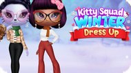 Play Kitty Squad Winter Dress Up game online for free | 4GameGround.com