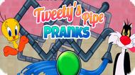 Play Looney Tunes Tweety’s Pipe Pranks game online for free ...