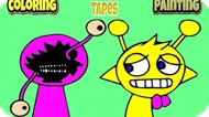 Play Coloring Baby Sprunk Tapes Painting game online for free ...