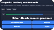 Play Basic Inorganic Chemistry Quiz game online for free | 4GameGround.com