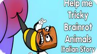 Play Help Me Tricky Brainrot Animals Italian Story game online for free ...