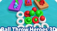 Play Ball Throw Heroes 3D game online for free | 4GameGround.com